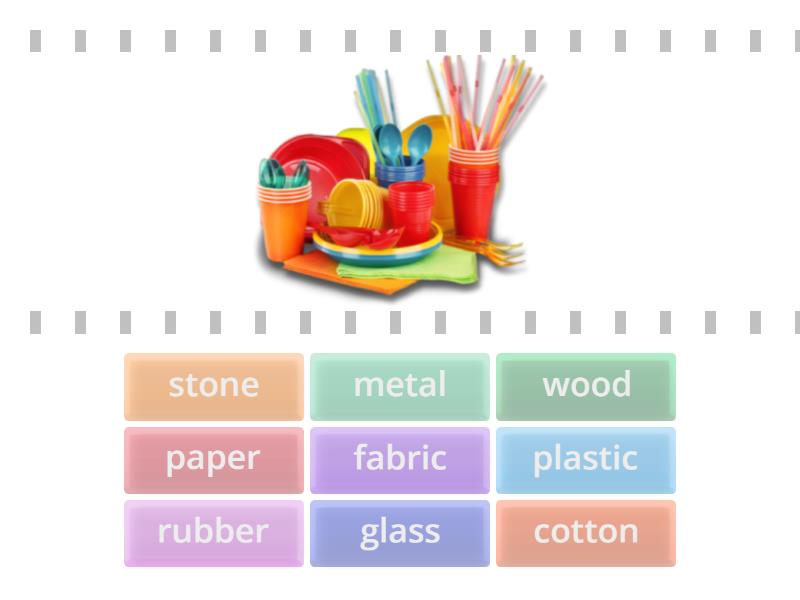 Materials - Find the match