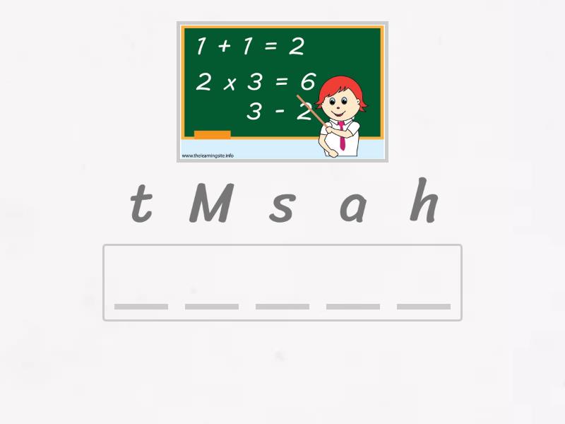 Team Together 3 Unit 1 - Anagram