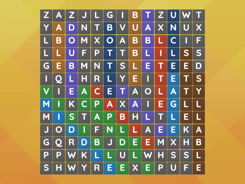 S2: 'le' - Wordsearch