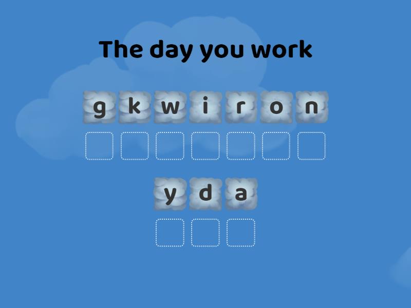 A2 adult L10 - Anagram