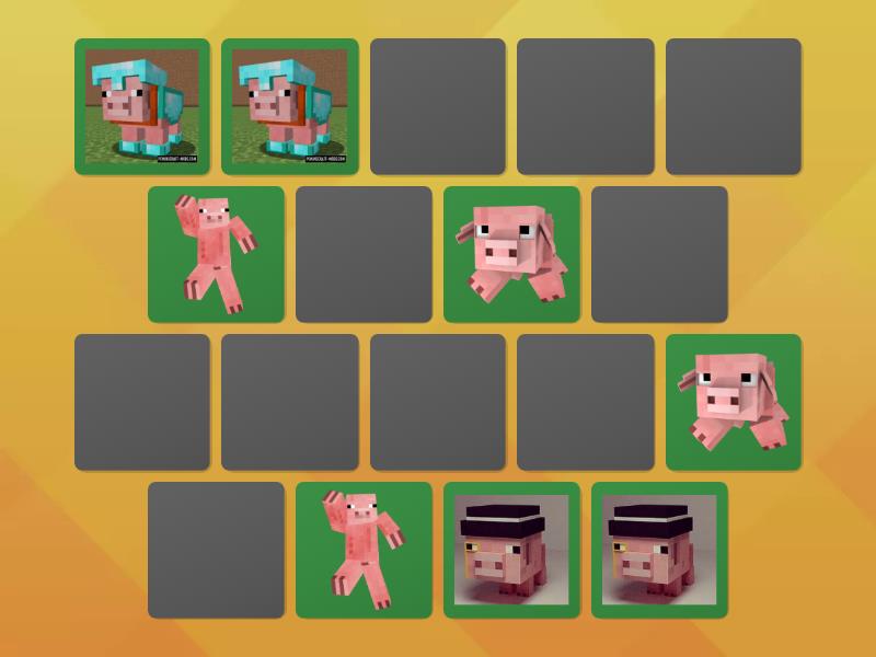 minecraft - Matching pairs
