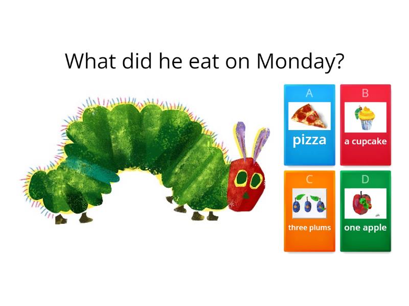 The very hungry caterpillar: - Quiz