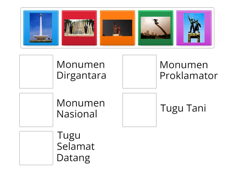 Monumen/Tugu di Jakarta - Match up
