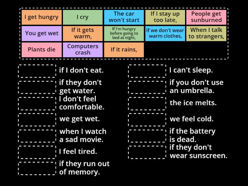 Zero Conditional - Match up