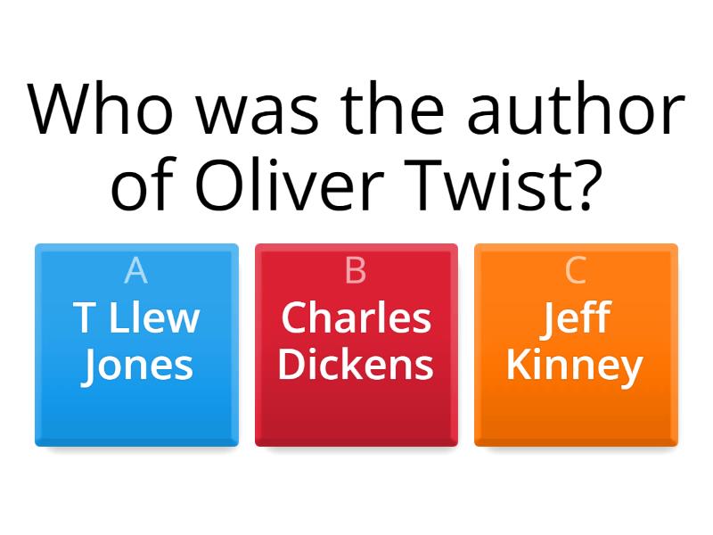 Oliver Twist BP - Quiz