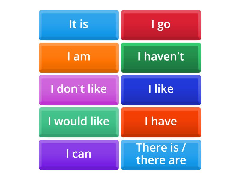 German - Year 7 - core structures - Flip tiles