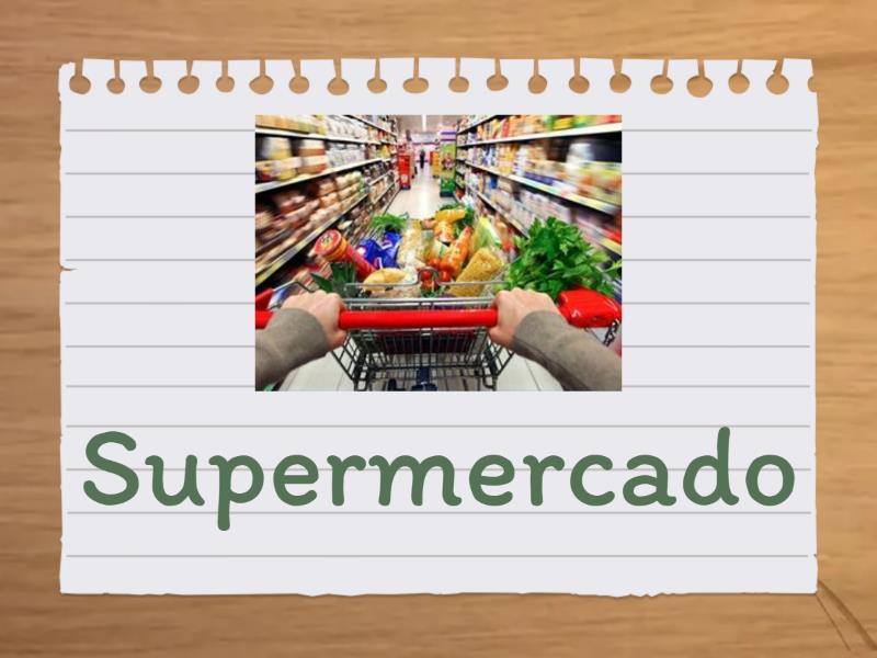 Shopping - Flash cards