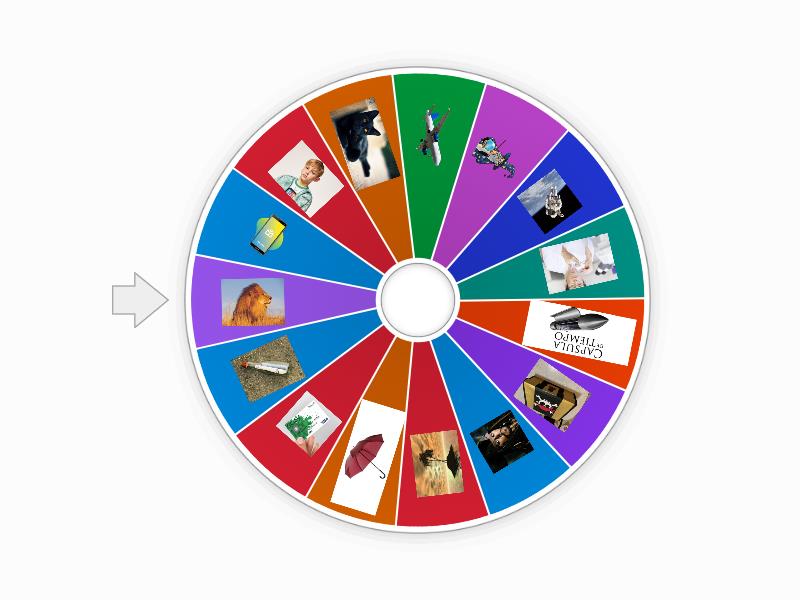 Crea un cuento con... - Spin the wheel