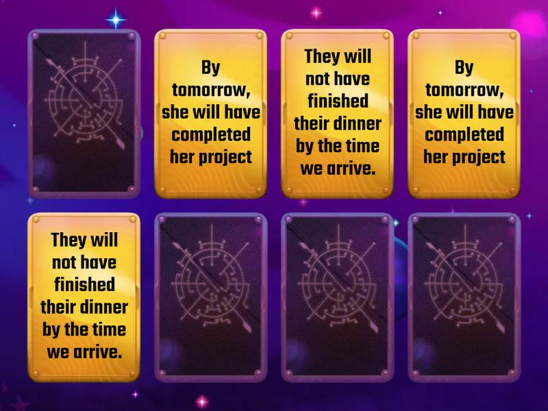 Perfect future - Matching pairs