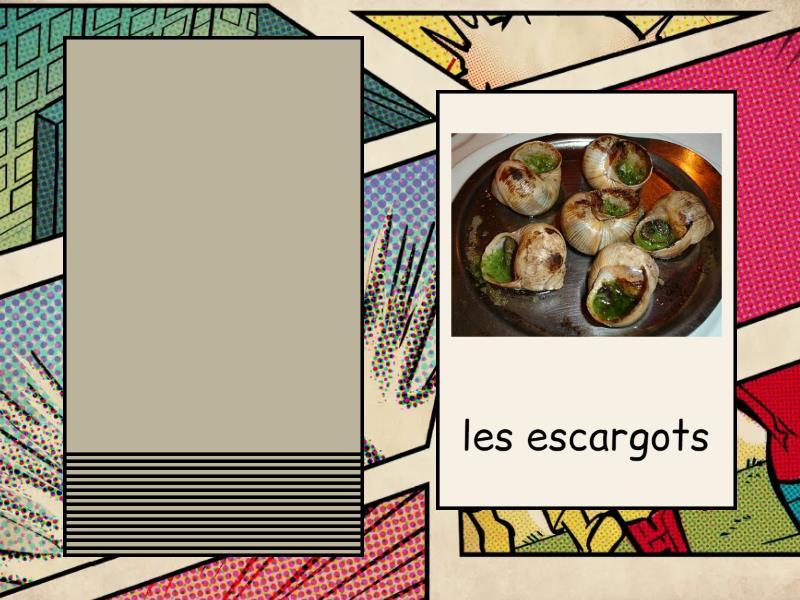 Au restaurant - Speaking cards