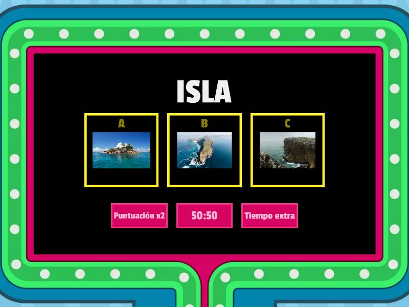 PAISAJE DE COSTA - Gameshow quiz