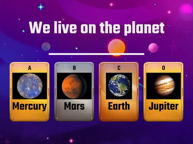 Our Earth - Grade 1 - Quiz