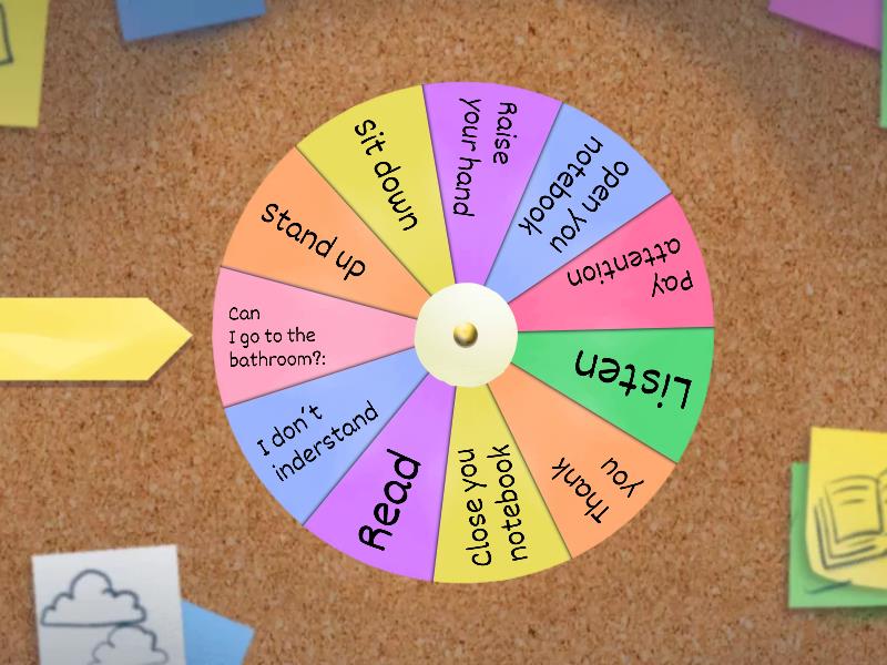 Commands - Spin the wheel