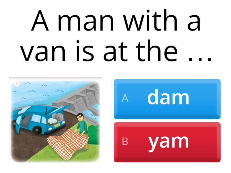 story (words with -am) - Quiz