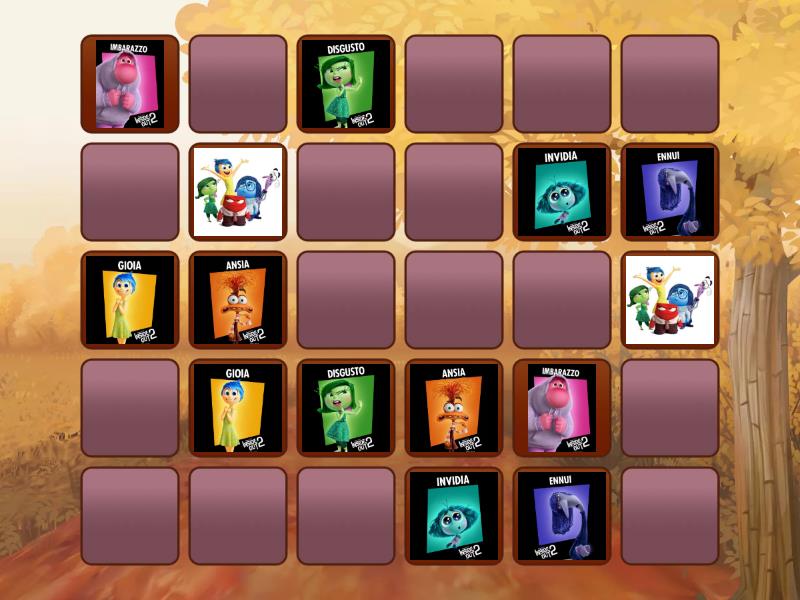 MEMORY inside-out - Matching pairs