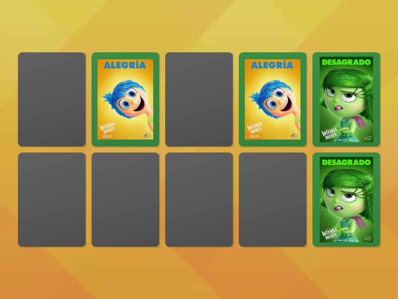 EMOCIONES - Matching pairs
