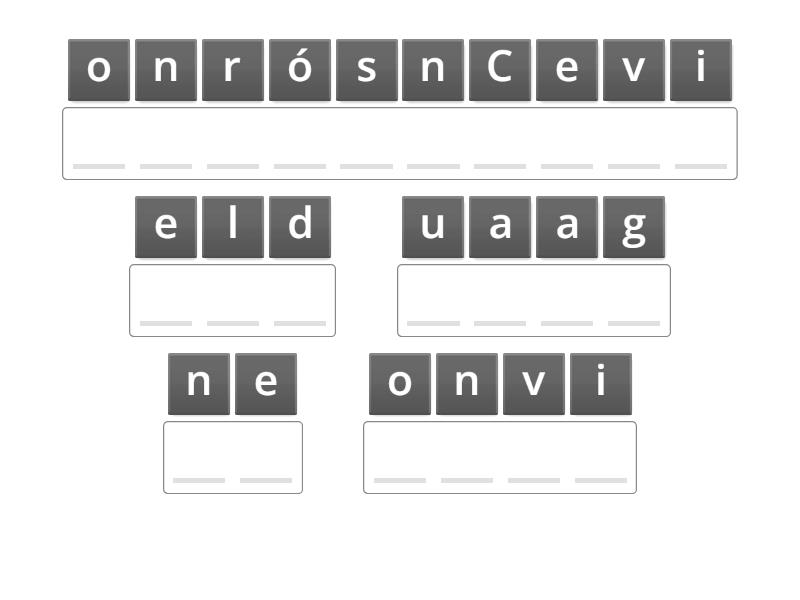 Milagros de Jesús - Anagram