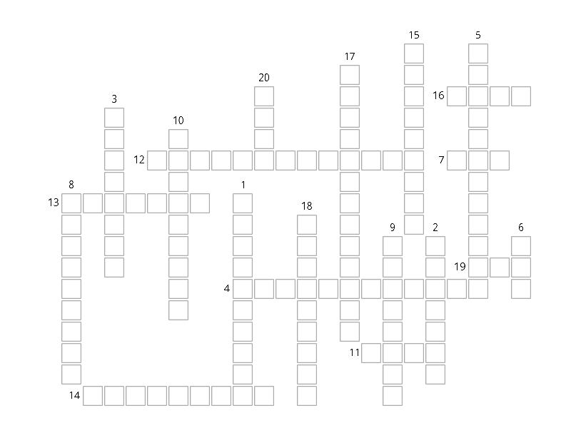 ESOP Knowledge - Crossword