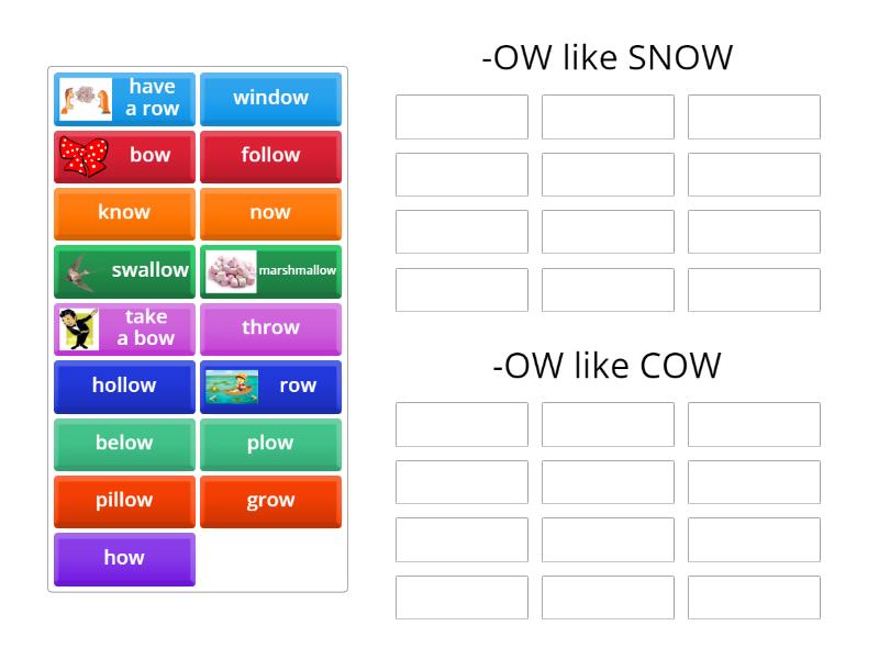 OW sound - Snow plow? - sound sort - Group sort
