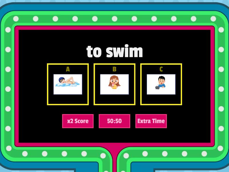 At the beach - activities. Incredible English 2 - Gameshow quiz