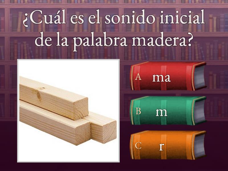 Sonidos y sílabas 1 - Quiz