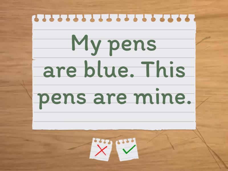 GW A1+ unit 2 find and correct the mistakes - Flash cards