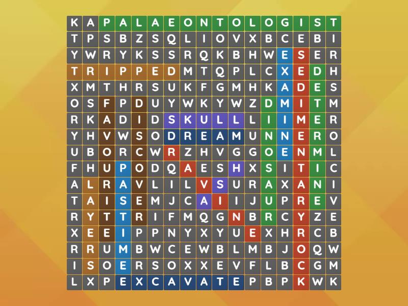 Oxford discover 4 unit 4 - Wordsearch