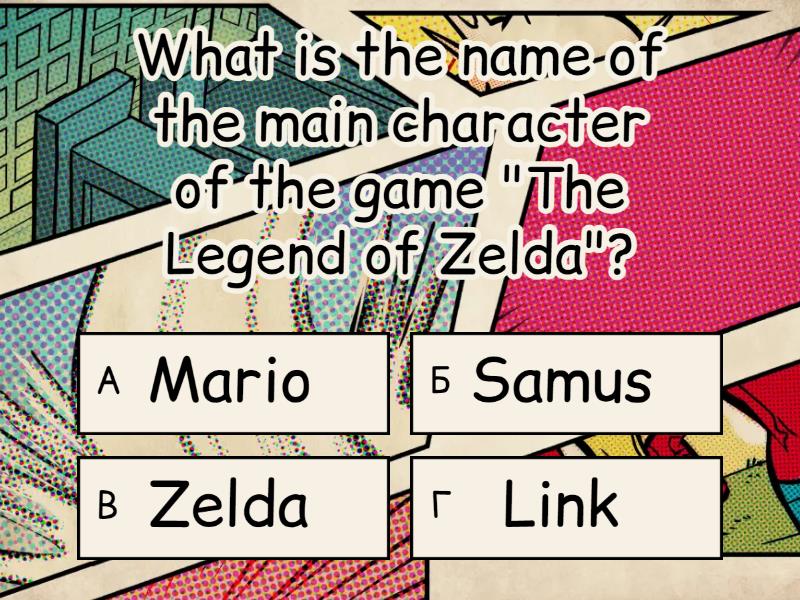 Your knowledge of computer games - Quiz