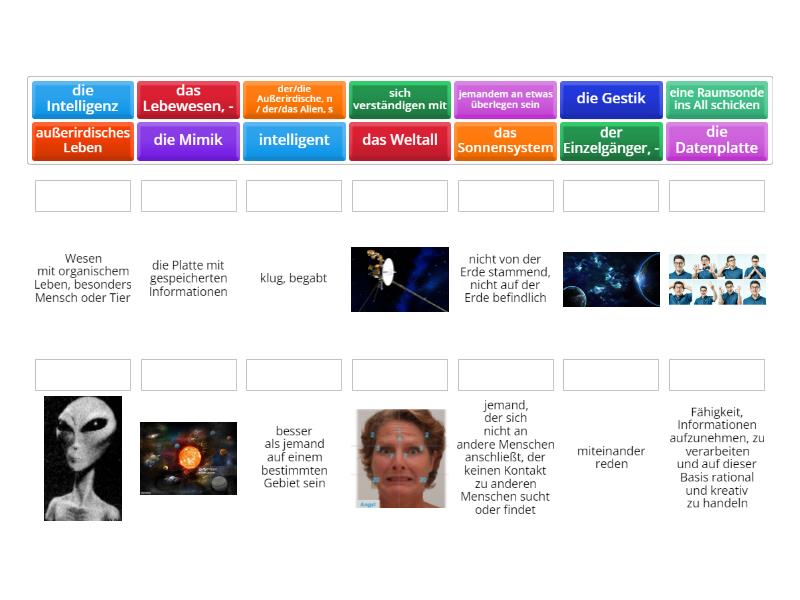 Vielfalt B2 L17 Wortschatz - It's a Match