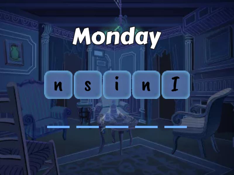 7 Hari dalam Seminggu - Anagram