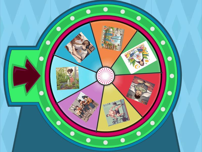 GUESS THE PLACE - Spin the wheel