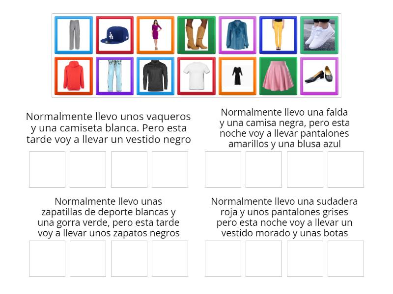 La ropa - future - Group sort