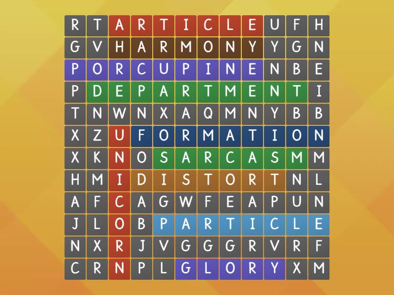 ar or word search - Wordsearch