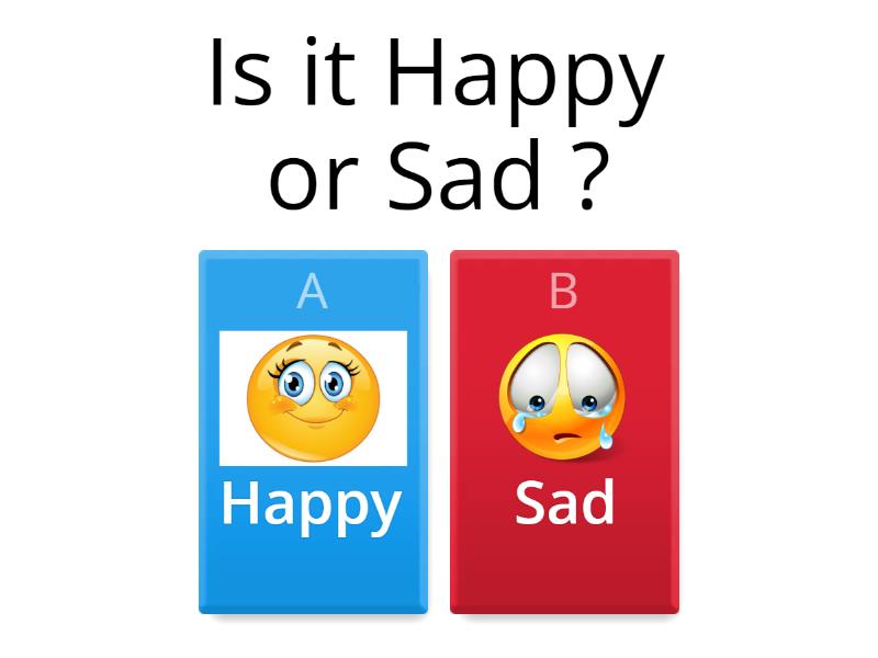 Is it Happy or Sad ? - Quiz