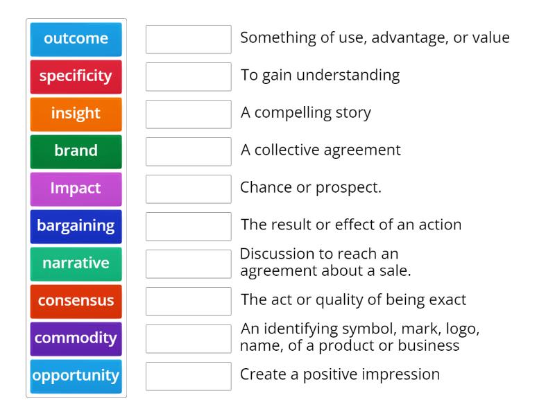Proactive - Words - Une las parejas