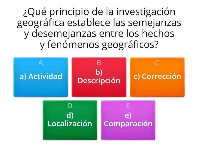 Tema 1-geo-4s cuestionario - Quiz