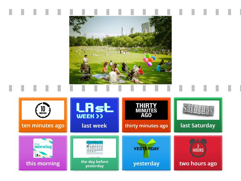 Where were you yesterday? - Find the match