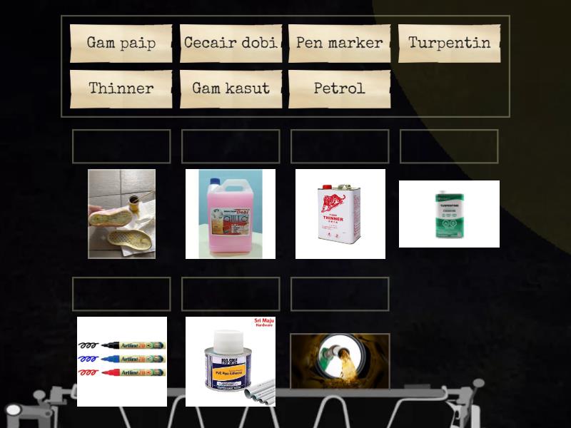 PK Topik 2 - Jenis-jenis Bahan Inhalan - Match up