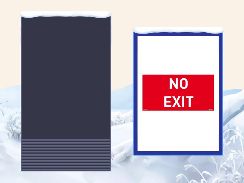 Notices and warnings - Random cards