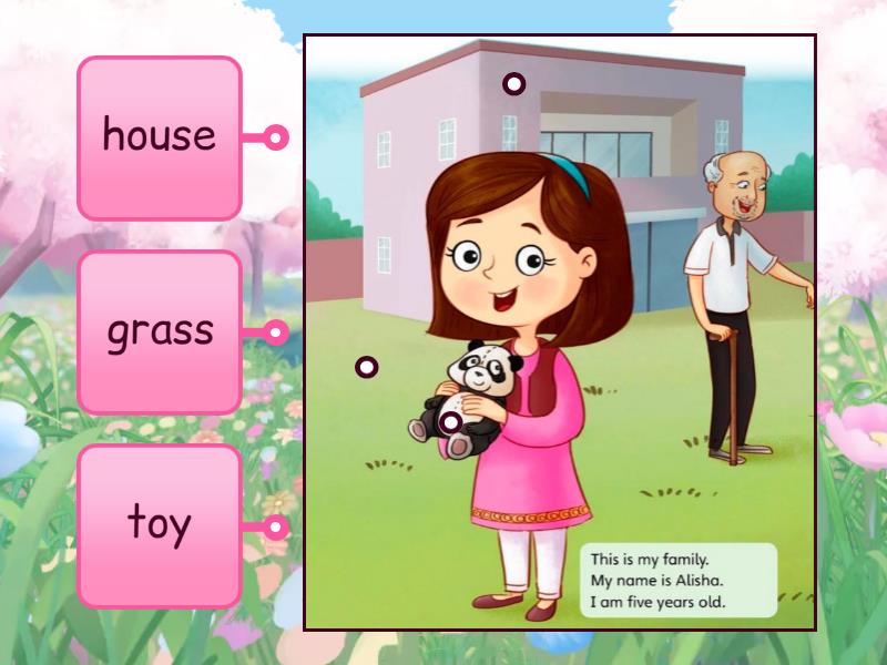 Label the objects (part 1) - Labelled diagram