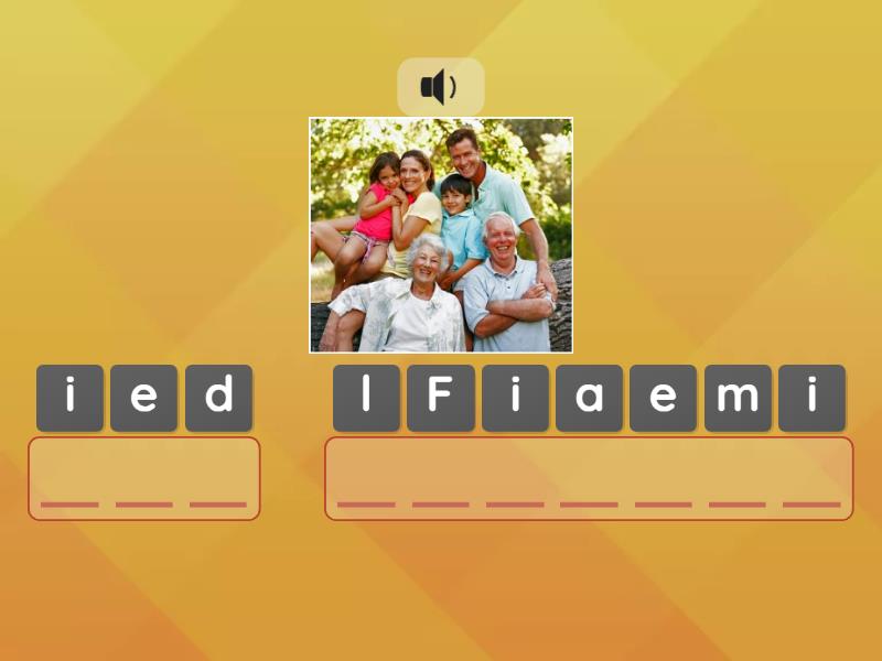 Deutsch ABC Familie - Anagrama