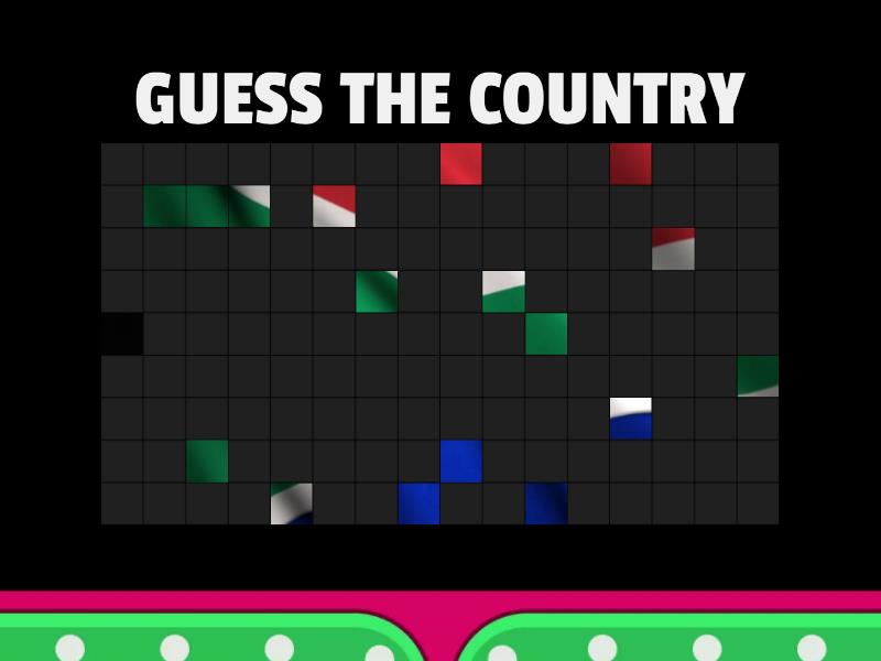 GUESS THE COUNTRY - Image quiz