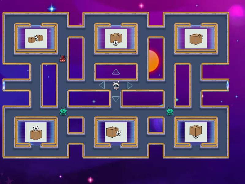 Prepositions Maze - Maze chase