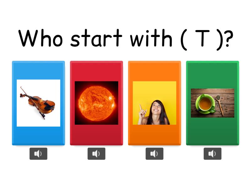 phonics S-T-U-V - Quiz