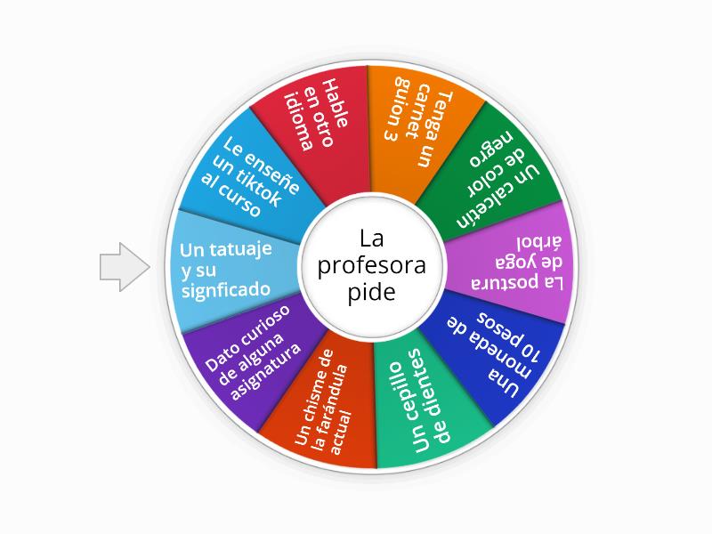 Pausa activa - Random wheel