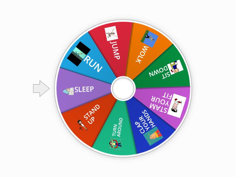 ACTION - Spin the wheel