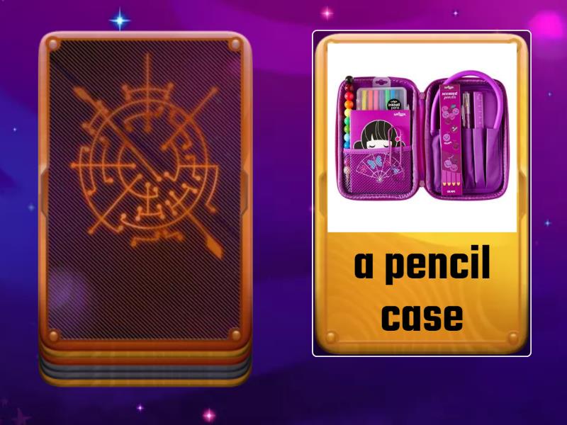 School objects - Speaking cards