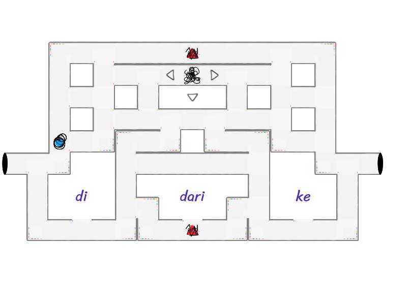 Kata Sendi Nama - Maze chase