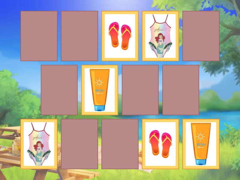 MEMORY ESTIU - Parejas