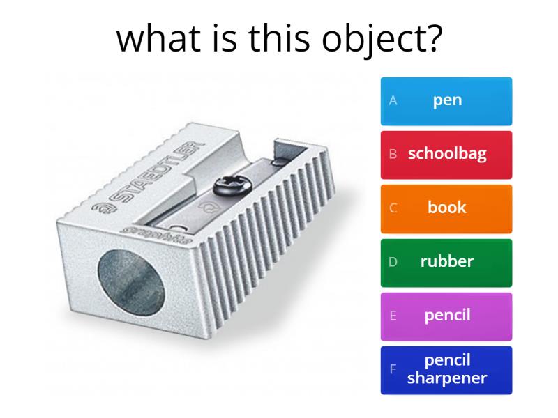 school object - Quiz
